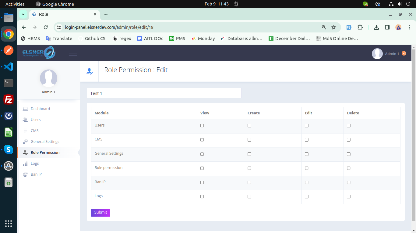 Login-Registration & User Management PHP Admin Panel by elsnertechnologies